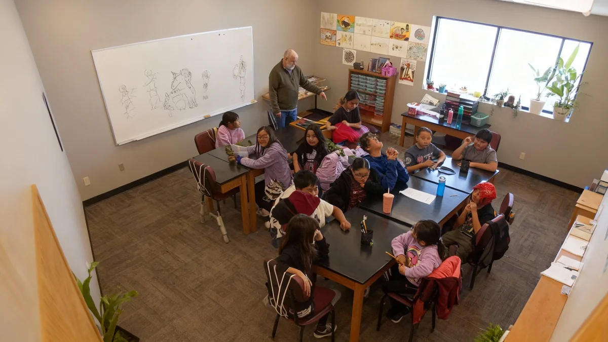 Chief Tahgee Academy Opens New $4M Permanent School Building